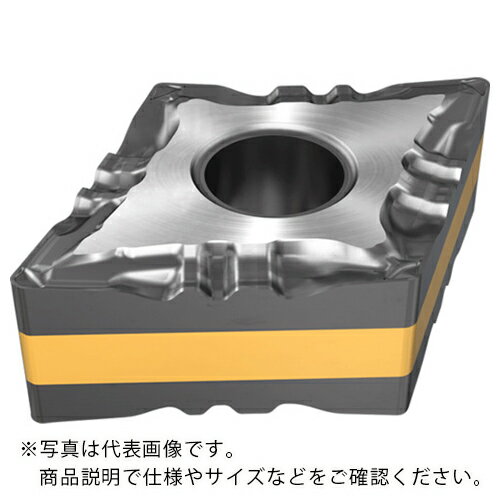 特長：鋼の中仕上げ〜仕上げ加工用です。用途：旋削加工用。仕様：適合被削材：P、M、S 切刃長L(mm)：10.14内接円IC(mm)：9.52厚さS(mm)：4.76コーナ半径RE(mm)：0.4コーティング：AlTiN+TiN　●メーカー...