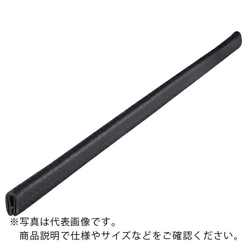 特長：接着剤を使用せず取り付けができます。用途：エッジ部の保護。エッジ部の保護仕様：色：黒長さ(m)：5取付方法：差し込みタイプA(mm)：6.6B(mm)：11.3C(mm)：2.3r(mm)：3.3t(mm)：0.8取付方法：差し込みタ...