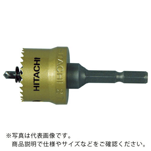 特長：ハイコーキ純正のホールソーです。インパクト用のハイスホールソーです。薄鉄板(1.6mm)、アルミ板(1.6mm)、FRP板、合板、塩ビ板、アクリル板、サイディング等の穴あけが出来ます。用途：コードレス・100Vインパクトドライバ用。薄...