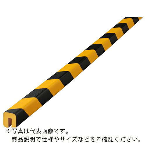 特長：耐久性、耐衝撃に優れた発泡ウレタン製。耐油、耐水性に優れたPVCフィルムコーティングです。用途：工事現場や工場での危険防止に。仕様：色：黄/黒幅(mm)：26長さ(m)：2取付方法：差し込みタイプ(両面テープ付属)スリット幅(mm)：...