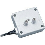 特長：駆動源が圧電素子により、消費電力が少なく、電磁ノイズの発生もありません用途：仕様：電源(V)：100幅(mm)：74奥行(mm)：68高さ(mm)：31自吸力（kPa）：12流量（mL/min）：500吐出圧（kPa）：35使用部材：...