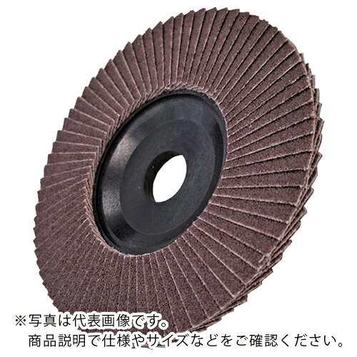特長：自生作用（鈍くなった研磨面が新しいもの変わること）の高い基布・日本製のアルミナ砥材を採用しています。高い研削力と研削スピードの速さがその特長です。軽度〜中度の圧力の下で最も効率よく作業します。金属のバリ・ビードの除去、傷消し、木の皮は...