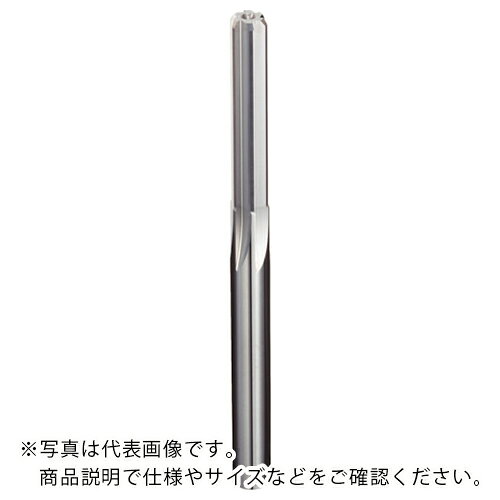 特長：幅広い被削材に対応しているので、安定した高精度加工が可能です。ハイスリーマに比べ、更なる高精度・高能率加工が可能です。用途：一般被削材用。仕様：刃径(mm)：3.010刃数(枚)：4刃長(mm)：27全長(mm)：60シャンク径(mm...