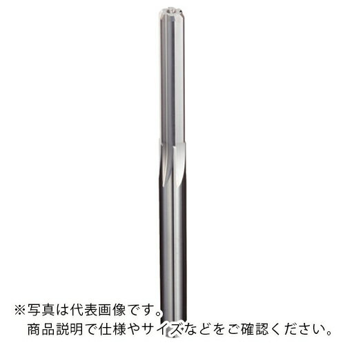 特長：幅広い被削材に対応しているので、安定した高精度加工が可能です。ハイスリーマに比べ、更なる高精度・高能率加工が可能です。用途：一般被削材用。仕様：刃径(mm)：3.015刃数(枚)：4刃長(mm)：27全長(mm)：60シャンク径(mm...
