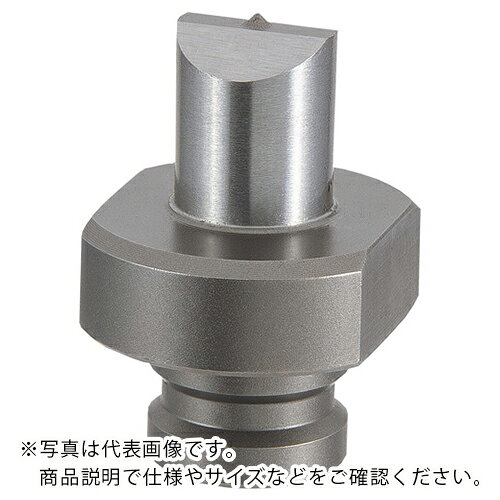 特長：特殊合金工具鋼を採用しており、耐久性に優れます。用途：油圧パンチャーに装着して使用する穴あけ専用の刃です。仕様：適合機種：EP-1406V、EP-1506S/L、EP-19V、EP-20S穴径(mm)：8タイプ：丸穴摘要：EP-140...