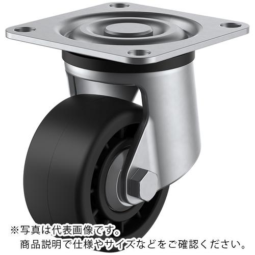 特長：耐水性・耐食性に優れたオールステンレス製金具を使用しています。取付高さを低く抑えた重荷重用キャスターです。機器の設置などによる長期間の重荷重による車輪の変形が起きにくくなっています。仕様：許容荷重(daN)：230許容荷重(kgf)：...