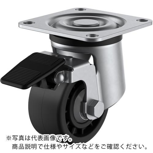 特長：耐水性・耐食性に優れたオールステンレス製金具を使用しています。取付高さを低く抑えた重荷重用キャスターです。機器の設置などによる長期間の重荷重による車輪の変形が起きにくくなっています。仕様：許容荷重(daN)：230許容荷重(kgf)：...