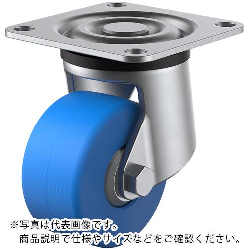 特長：耐水性・耐食性に優れたオールステンレス製金具を使用しています。取付高さを低く抑えた重荷重用キャスターです。耐熱性、耐寒性、耐摩耗性に優れたMCナイロン車輪を使用しています。用途：機械装置などの搬入に。仕様：許容荷重(daN)：120許...