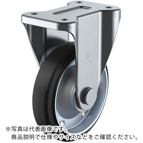 特長：標準的な大型キャスターで、重量物の運搬に数多く使用されています。走行時の衝撃を緩和します。用途：台車、ワゴンに最適です。仕様：許容荷重(daN)：180許容荷重(kgf)：183.6車輪径D(mm)：130車輪幅(mm)：40取付高H...