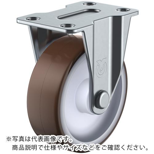 特長：標準的な小型キャスターです。最小サイズから取りそろえています。ウレタン車輪は耐油性、耐摩耗性に優れています。用途：軽量用台車仕様：許容荷重(daN)：55許容荷重(kgf)：56.1車輪径D(mm)：65車輪幅(mm)：25取付高H(...