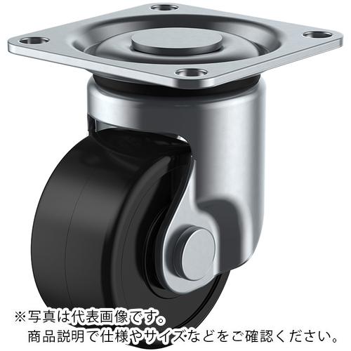 特長：取付高さを低く抑えた重荷重用キャスターです。長期間の重荷重による車輪の変形を防げます。用途：機械装置などの搬入、設置に最適です。仕様：許容荷重(daN)：300許容荷重(kgf)：306車輪径D(mm)：65車輪幅(mm)：38取付高...