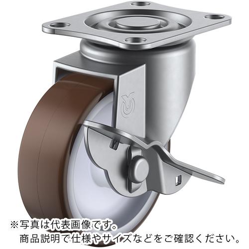 特長：耐水性、耐食性に優れたオールステンレス製金具を使用しています。走行性・耐荷重を備えた小型キャスターです。食品、薬品などを扱う水回りやサビを嫌う場所に最適です。用途：オールステンレス製食品台車、薬品台車、ワゴン。仕様：許容荷重(daN)...