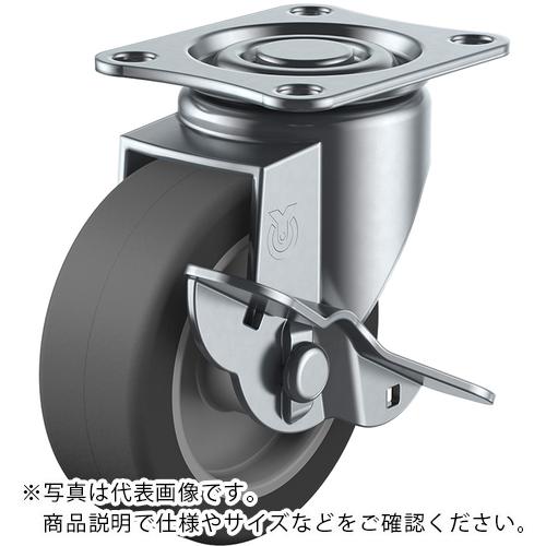 特長：走行性・耐荷重を備えた標準的な小型キャスターです。床面に跡が付きにくい材質です。床面に汚しにくいエラストマー車輪を使用しています。用途：台車や家具、什器に。仕様：許容荷重(daN)：40許容荷重(kgf)：40.8車輪径D(mm)：6...