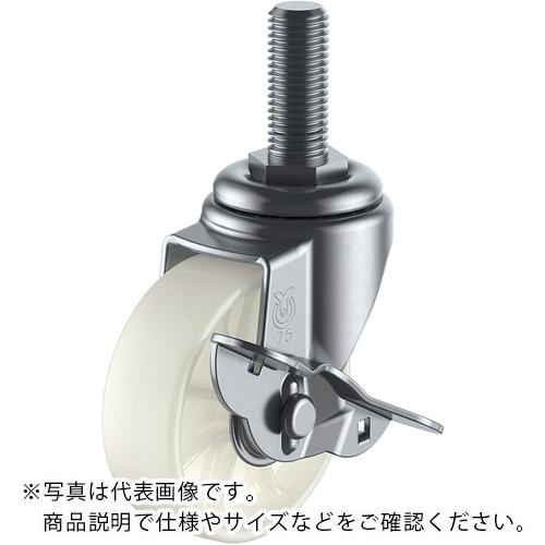 特長：走行性・耐荷重を備えた標準的な小型キャスターです。用途：台車や家具、什器に。仕様：許容荷重(daN)：60許容荷重(kgf)：61.2車輪径D(mm)：100車輪幅(mm)：25取付高H(mm)：126軸長L(mm)：40ねじT：W3...