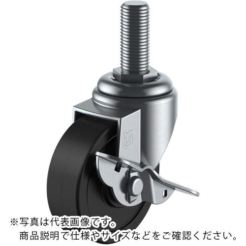 特長：厨房機器やワゴンなどで広く使用されています。走行性、耐荷重性を備えた標準的な小型キャスターです。用途：台車や家具、什器に。仕様：許容荷重(daN)：50許容荷重(kgf)：51車輪径D(mm)：50車輪幅(mm)：28取付高H(mm)...