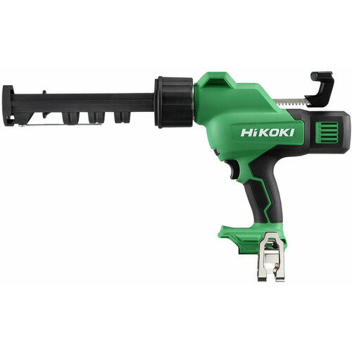 特長：高トルクで液垂れ防止機構付の18Vコードレスコーキングガンです。先端部のホルダを交換することで、ソーセージ型の取り付けや、吸い込み型としても使用可能です。変速ダイヤルと変速トリガで、様々な作業に合わせて押出速度を楽に調整できます。ツー...