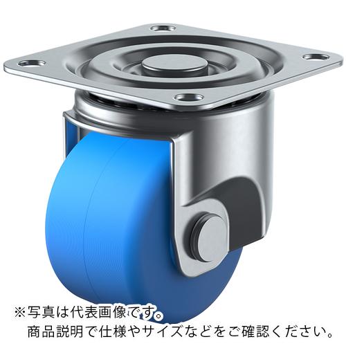 特長：取付高さを限りなく低く抑えた重荷重用キャスターです。高い荷重をかけた状態でも軽い旋回を維持します。耐熱性、耐寒性、耐摩耗性に優れたMCナイロン車輪を使用しています。用途：取付高さを限りなく低く抑えた重荷重用キャスターで機器の設置などに...