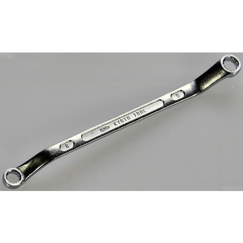 特長：トルク伝達に優れた45°のオフセット角度です。KTC独自のパワーフィット形状を採用しています。用途：汎用工具仕様：対辺寸法(mm)：8×9全長(mm)：175首角度(°)：45材質／仕上：クロムモリブデン鋼　●代表画像について 商品に...