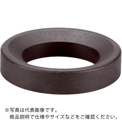 特長：球面ワッシャートとの組み合わせで、ボルトと座面が垂直でない場合等に使います。座面の角度を約3度まで補正します。用途：鋳物、ストラップ等傾斜面のボルト固定に。仕様：適合ボルト：M16外径(mm)：30内径(mm)：19高さ(mm)：6....