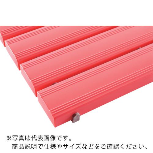 特長：抗菌剤入りで強度がある丈夫なスノコです。（完成品出荷です）用途：ロッカールーム、シャワー室など。仕様：色：ピンクサイズ長辺(mm)：1800サイズ短辺(mm)：400厚さ(mm)：48長さ(mm)：1800材質／仕上：本体：硬質塩化ビ...