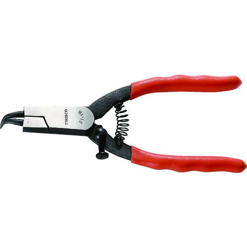 特長：握りやすさを追求したハンドル形状です。仕様：リング使用範囲(mm)：10〜25爪先端径(mm)：1.0全長(mm)：155爪形状：曲爪モデル：軸用材質／仕上：本体：炭素鋼（S50C）爪部：クロムモリブデン鋼（SCM432）グリップ部：...