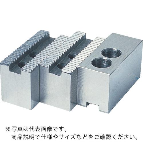 特長：修正削りが容易で、しかも適当な硬さを持っているS45C鋼を使用しています。再取り付け後の復元精度（芯振れ）の低下とマスタージョウの取り付けゆがみが生じる原因などの点を十分考慮して綿密な加工を施しています。仕様：チャック外径(インチ)：...