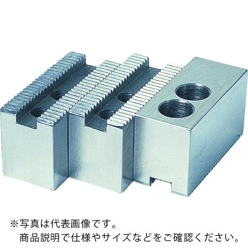 特長：修正削りが容易で、しかも適当な硬さを持っているS45C鋼を使用しています。再取り付け後の復元精度（芯振れ）の低下とマスタージョウの取り付けゆがみが生じる原因などの点を十分考慮して綿密な加工を施しています。仕様：チャック外径(インチ)：...
