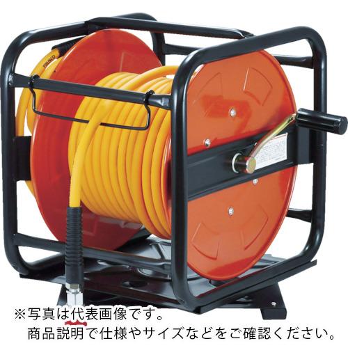 特長：転倒しにくい回転台付で優れた安定感です。ワンタッチで接続ができ、ロック式で安全です。一般カップリングに接続できます。(一部を除く)超ソフトタイプで作業性に優れています。用途：各種エアツールの作業用リール。仕様：ホース内径×外径(mm)...
