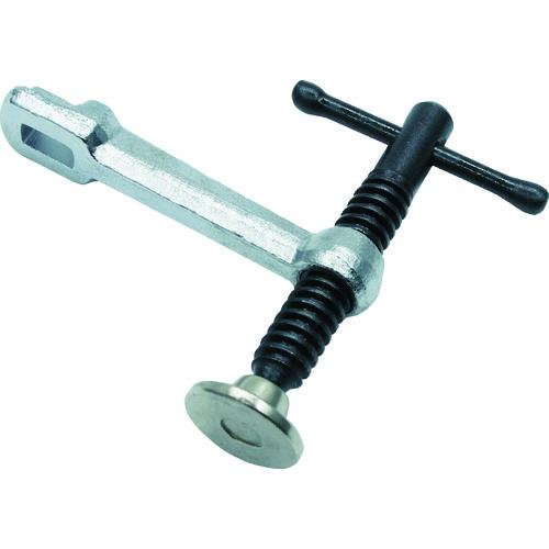 特長：TUD45M用のハンドルスペアです。用途：スペアパーツとして。仕様：適合機種：TUD-45M締付力(kg)：250材質／仕上：フレーム部:焼き入れ炭素鋼（S55C）ねじ部:焼き入れなし炭素鋼（S45C）注意：提供不可：chemSHER...