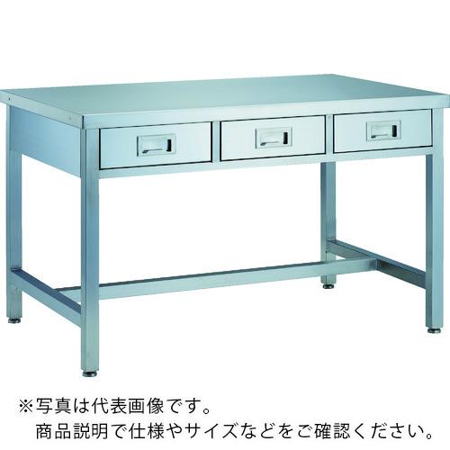 特長：主要部は溶接構造のため優れた強度をもっています。引出しはスライドレール式です。別作にてサイズ変更も可能です。用途：研究施設、クリーンルーム等。仕様：間口(mm)：1500奥行(mm)：750高さ(mm)：750均等荷重(kg)：300...