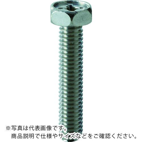 特長：アプセットタイプの十字穴付六角ボルトです。締付工具は、レンチもしくは十字ドライバーの両方の使用が可能です。ステンレス製なので耐食性に優れています。仕様：寸法(mm)d：M4寸法(mm)L：25ねじピッチ(mm)：0.7ねじ部長さ(mm...