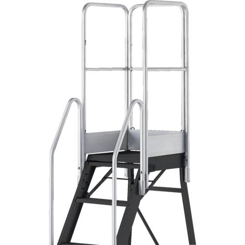 特長：差込式なので、簡単に脱着ができます。仕様：品名：フルセット手すり適合機種：TDAD-090、120、150、180本体適合機種：TDAD-090、120、150、180差込式手すり高さ：1100mm材質／仕上：主要部:アルミ合金注意：...
