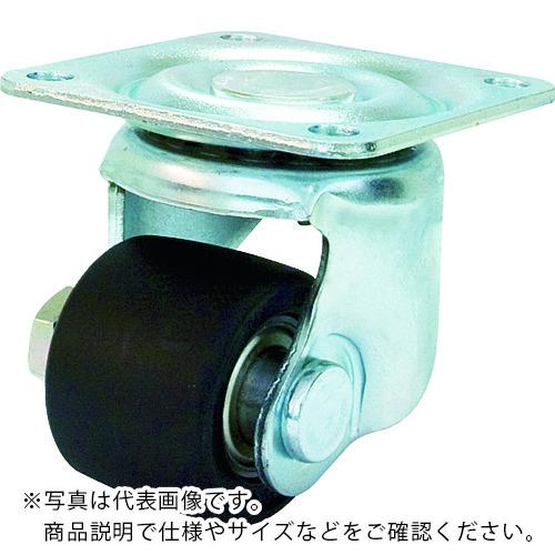 特長：大型機械や装置などの重量物に数多く使用されている低床式重荷重用キャスターです。仕様：許容荷重(daN)：300許容荷重(kgf)：306車輪径D(mm)：75車輪幅(mm)：38取付高H(mm)：100取付座A(mm)：82取付座B(...