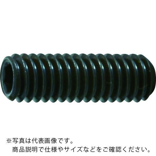 特長：SCM材を使用し、高い強度があります。仕様：寸法(mm)d：M4寸法(mm)L：16ねじピッチ(mm)：0.70六角穴対辺寸法(mm)：2強度区分：45H表面処理：黒染め（四三酸化鉄被膜）ねじ部長さ(mm)：16先端形状：平先パッケー...