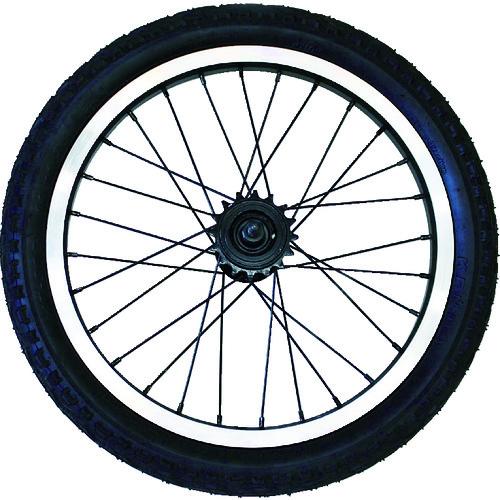 特長：THR−5503E専用の交換部品です。ノーパンクタイヤ を使用しています。タイヤの中までゴムでできたパンクしないタイヤです。THR−5503E用ノーパンクタイヤ（後輪右用）です。用途：TRUSCO　THR−5503E専用仕様：品名：ノ...