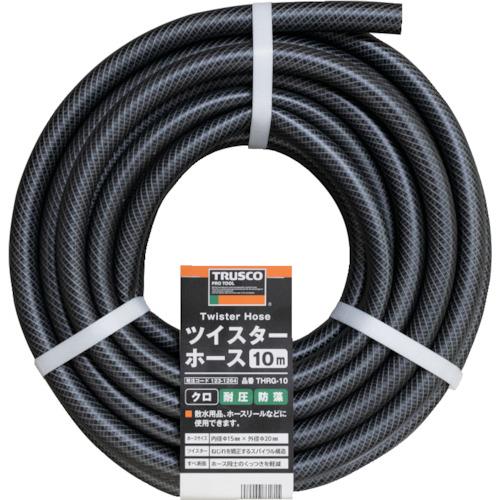 特長：ねじれにくいスパイラル構造のホースです。さらっとした表面でホース同士のくっつきを軽減します。藻が生えにくい防藻仕様です。THR型のホースリールの補修としても使用できます。耐圧性が高く、止水機能付きのノズルの取り付けができます。用途：散...