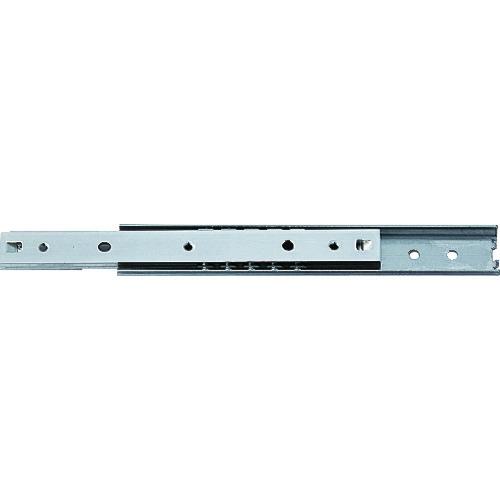 特長：3/4スライド、2段引、両トラベルのスライドレールです。高さ寸法が15.5mmと小さく、たわみを少なくする設計のため、さまざまな場所に使用できます。仕様：幅(mm)：5.2高さ(mm)：15.5長さ(mm)：100移動距離(mm)：前...