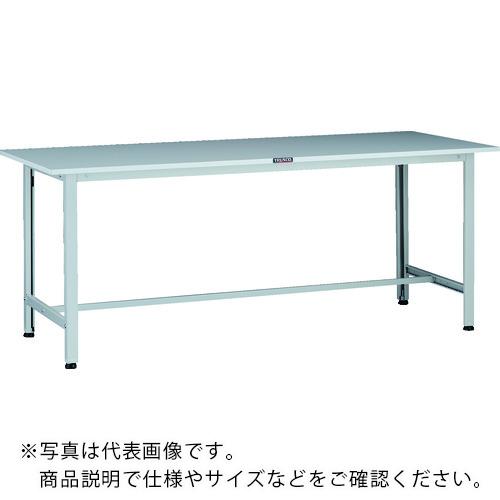 特長：商品の仕分けや検品に最適です。表面は滑らかで、ソフトな光沢があり清潔感を保持し、耐水性・防汚性にも優れています。また、防水性・耐油性・防汚性に優れています。仕様：天板材質：リノリューム張間口(mm)：1800奥行(mm)：600高さ(...