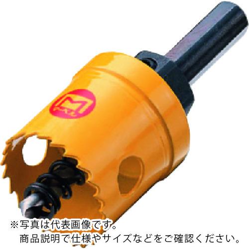 特長：高級ハイス材の刃先と強靭なバネ鋼を電子ビームでバイメタル溶接したホールソーで、今までに類のない、画期的な高い切断能力を発揮します。用途：薄鉄板・ステンレス板・アルミ板・プラスチック等の穴あけに。仕様：刃径(mm)：85有効切削能力(m...