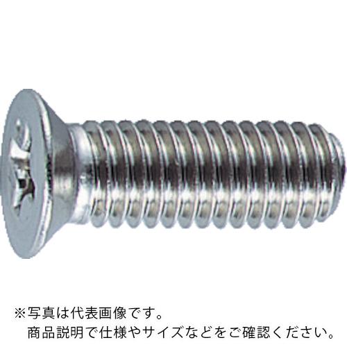 特長：通常の皿頭ねじよりも頭部外径が小さいタイプです。頭部を沈める必要のある作業に適しています。仕様：寸法(mm)d：M4寸法(mm)L：8ねじピッチ(mm)：0.7頭部径(mm)：6頭部厚さ(mm)：1.4適合ドライバー：プラスNo.2強...