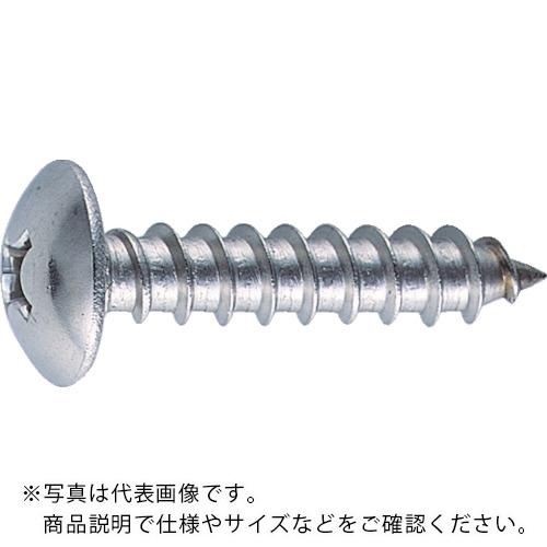 特長：頭部外径が大きい丸頭形状で、タップやナットを使用せず、下穴だけで締結ができる薄板鋼板用のねじです。耐食性のあるステンレスを使用しています。仕様：寸法(mm)d：M5寸法(mm)L：50頭部径(mm)：10適合ドライバー： M3〜M5：...