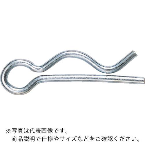 特長：脱着が容易に行えます。はめ込む軸径が呼び寸法になります。穴をあけたボルトや軸に差し込むことで抜け止め効果があります。仕様：呼び径D(mm)：8全長L(mm)：27.7ピン径d(mm)：1.6パッケージ：ボルトンパック（ブリスターパック...