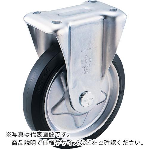 特長：スチールホイールは、デザイン性も良く特徴のある星マークの形をしています。車輪回転部はラジアルベアリング入りで耐久性に優れています。用途：運搬台車等取付用仕様：許容荷重(daN)：200許容荷重(kgf)：204車輪径D(mm)：150...