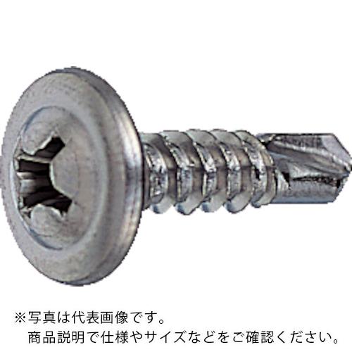 特長：ナベ頭にワッシャーが一体化しているため広い頭部で部材を強力に押さえます。用途：板金用。仕様：最大適合板厚(mm)：3.2適合ドライバー：プラスNo.2呼び寸法(mm)H：3.3呼び寸法(mm)L1：29〜58呼び寸法(mm)d×L：5...