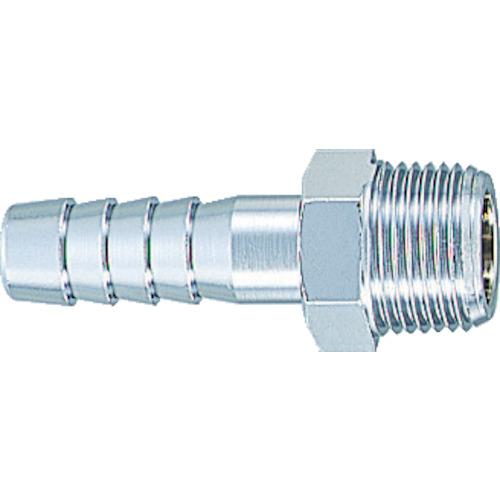 用途：ホースと機器の接続。仕様：接続口径D：R1/2接続口径(タケノコ外径)(mm)：14.0六角対辺(mm)：22使用流体：水・空気・油タイプ：ホースニップル最高使用圧力(MPa)：3.45使用流体：水・空気・油流体温度：-50〜150℃...