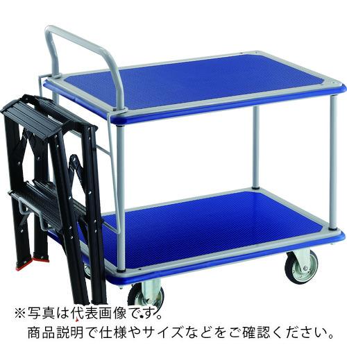 特長：ピッキング作業に適しています。仕様：均等荷重(kg)：300長さ(mm)：915幅(mm)：615高さ(mm)：205ハンドル高さ(mm)：950キャスター径(mm)：130適合ストッパー：300NS、300NKB、300NJB取替キ...