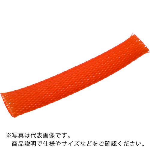 特長：伸縮自在のカラー編組チューブです。電力関係のオレンジをはじめ、多色化に備え、全7色そろえました。用途：配線の保護に。仕様：色：オレンジ呼び径(mm)：12長さ(m)：10内径(mm)：40(最大径)最小径(mm)：22拡大最大径(mm...