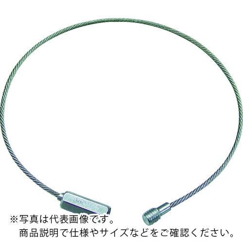 特長：両端を合わせてねじを締めて閉じます。チェーン・ワイヤ・ロープなどの連結や、端末の金具のジョイントに適しています。仕様：ロープ径(mm)：3使用荷重(kg)：80長さ(m)：1.68全長(mm)：1680A(mm)：22B(mm)：8L...