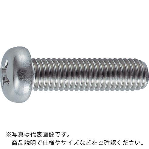 特長：十字穴付の一般的な小ねじです。仕様：寸法(mm)d：M2.6寸法(mm)L：10ねじピッチ(mm)：0.45頭部径(mm)：4.5頭部厚さ(mm)：1.7適合ドライバー：プラスNo.1強度区分：A2-50相当パッケージ：ボルトンパック...