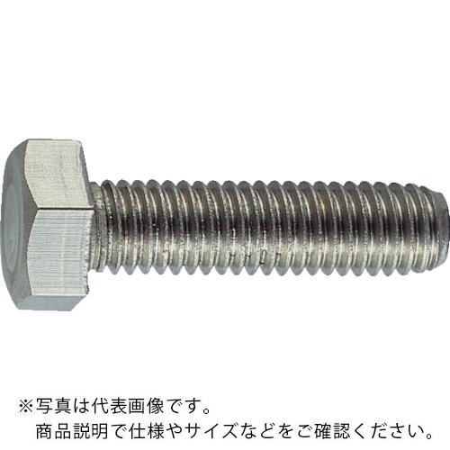 特長：耐食性のあるステンレス（SUS304）の材質を使用しています。仕様：寸法(mm)d：M6寸法(mm)L：18ねじピッチ(mm)：1ねじ部長さ(mm)：18タイプ(全ねじ/半ねじ)：全ねじ強度区分：A2-50相当パッケージ：ボルトンパッ...
